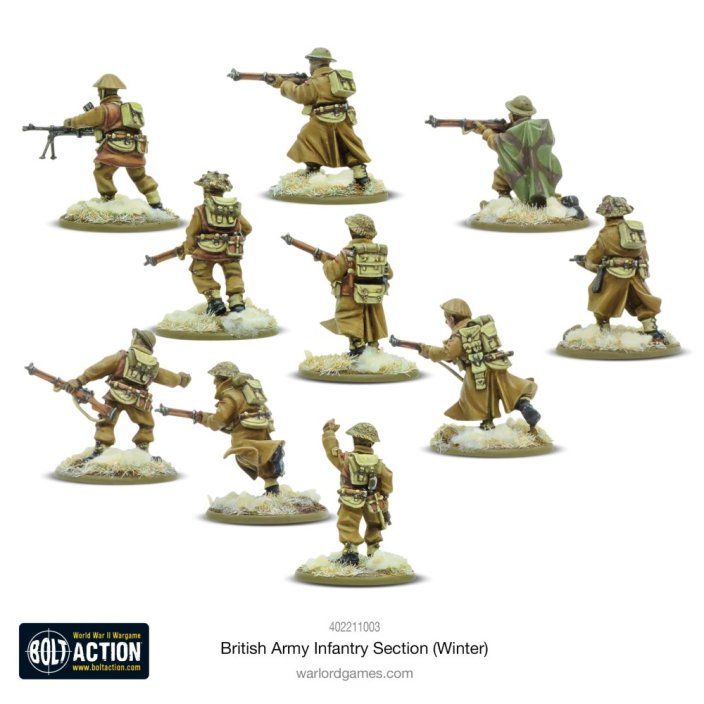 British Infantry section (Winter) :: Rollback Games