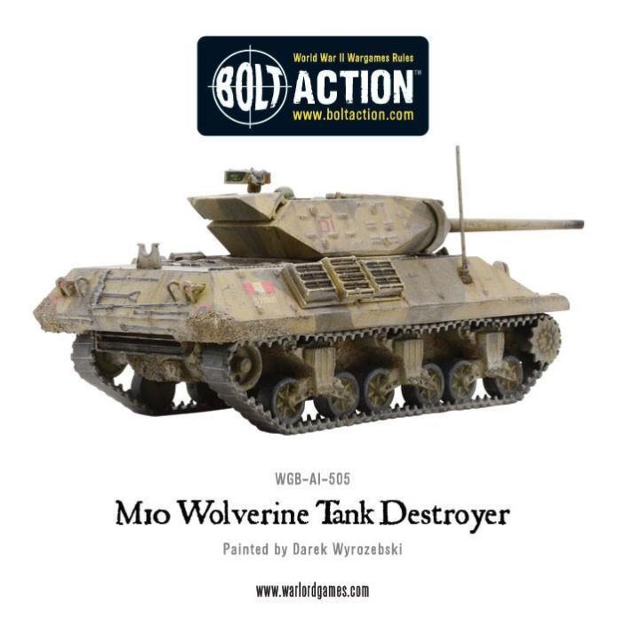 M10 Tank Destroyer/Wolverine (Plastic Box) :: Rollback Games