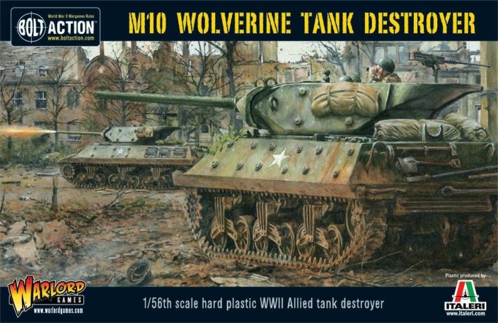 M10 Tank Destroyer/Wolverine (Plastic Box) :: Rollback Games