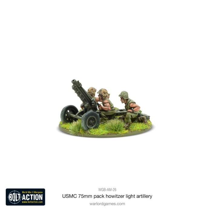 USMC 75mm pack howitzer light artillery :: Rollback Games