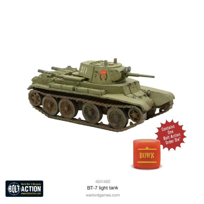 Soviet BT-7 fast tank :: Rollback Games