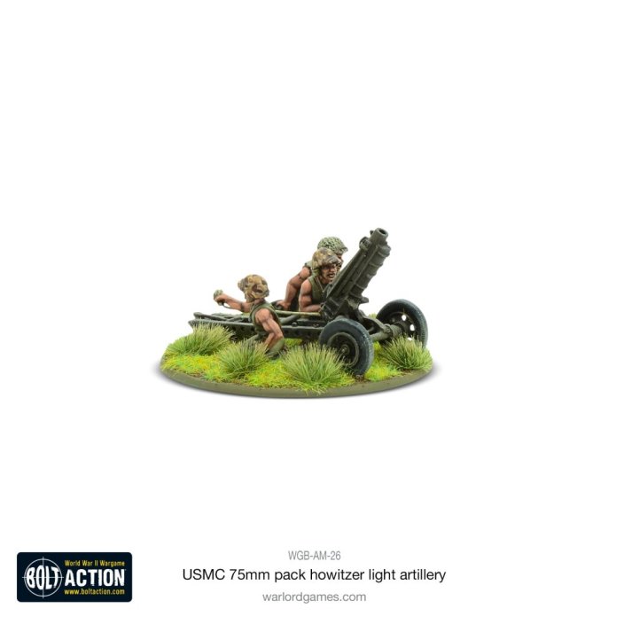 USMC 75mm pack howitzer light artillery :: Rollback Games